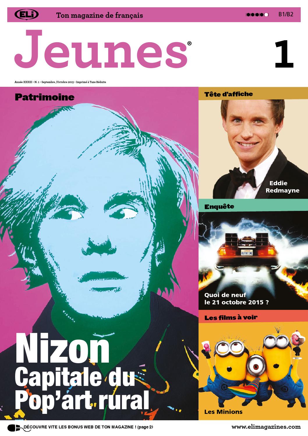 Jeunes 01 2015-2016 by ELI Publishing - Issuu