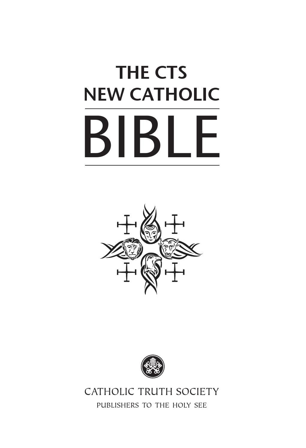 The bible sample by Catholic Truth Society - Issuu