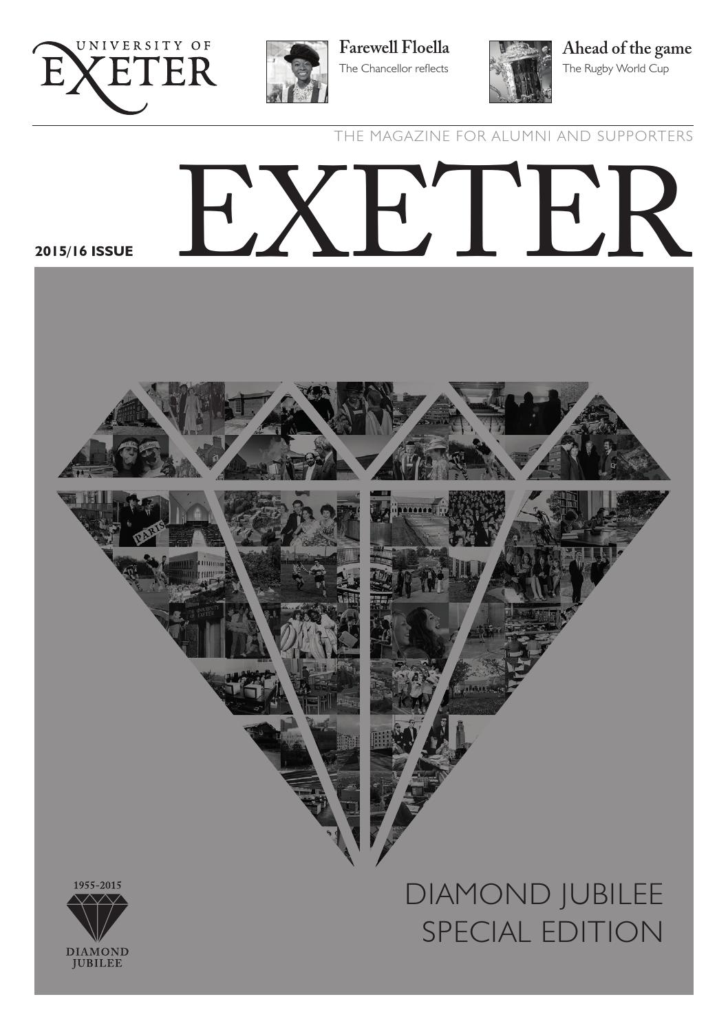 Exeter Magazine 2015/16 issue by University of Exeter - Issuu