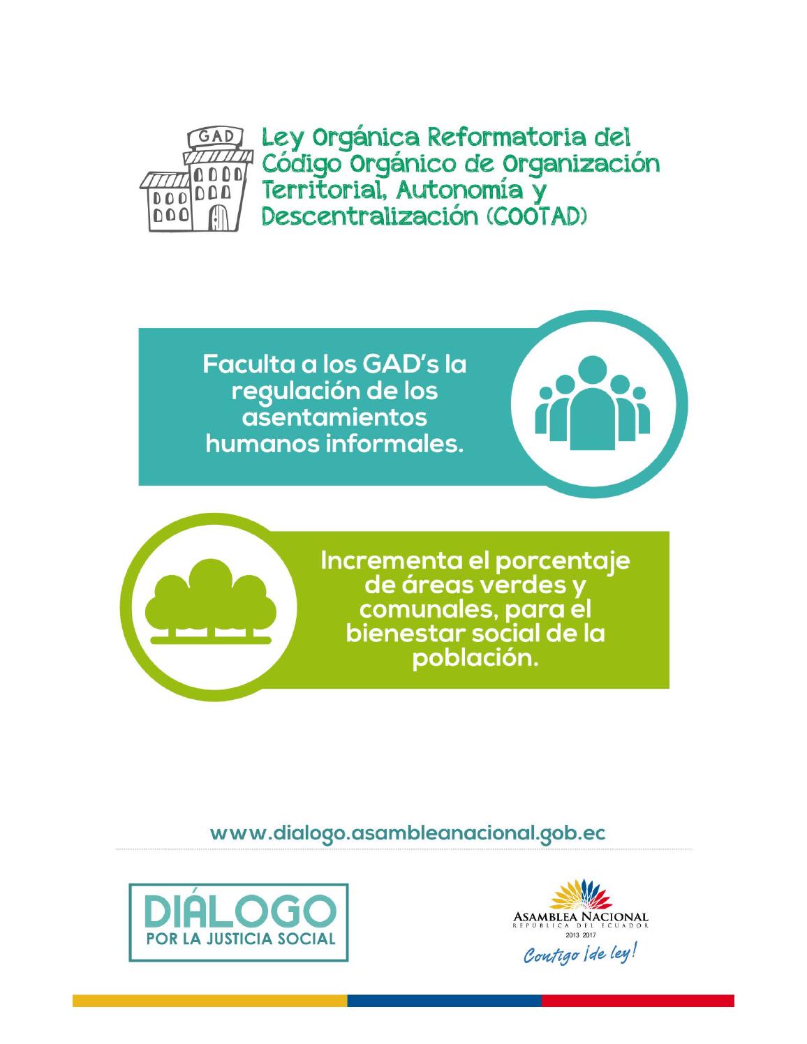 Ley Orgánica Reformatoria del COOTAD #DiálogoNacional by Asamblea ...