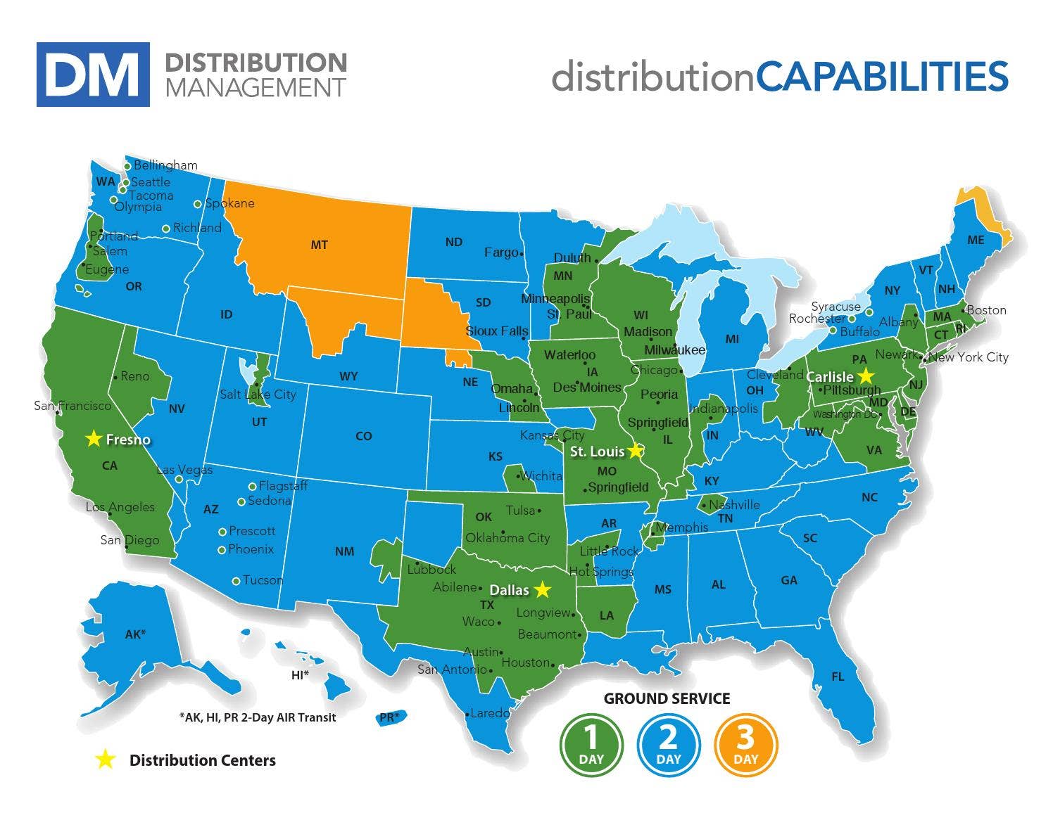 Dm distribution map by Supplies Network - Issuu