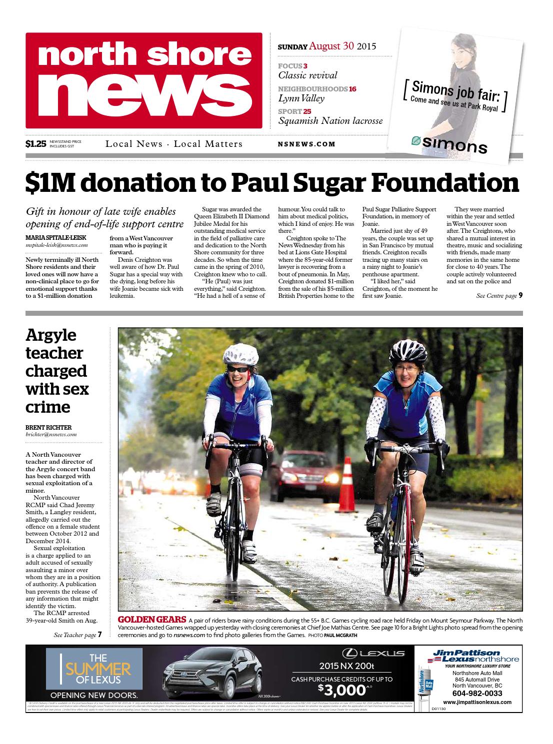 North Shore News August 30 2015 by North Shore News - Issuu