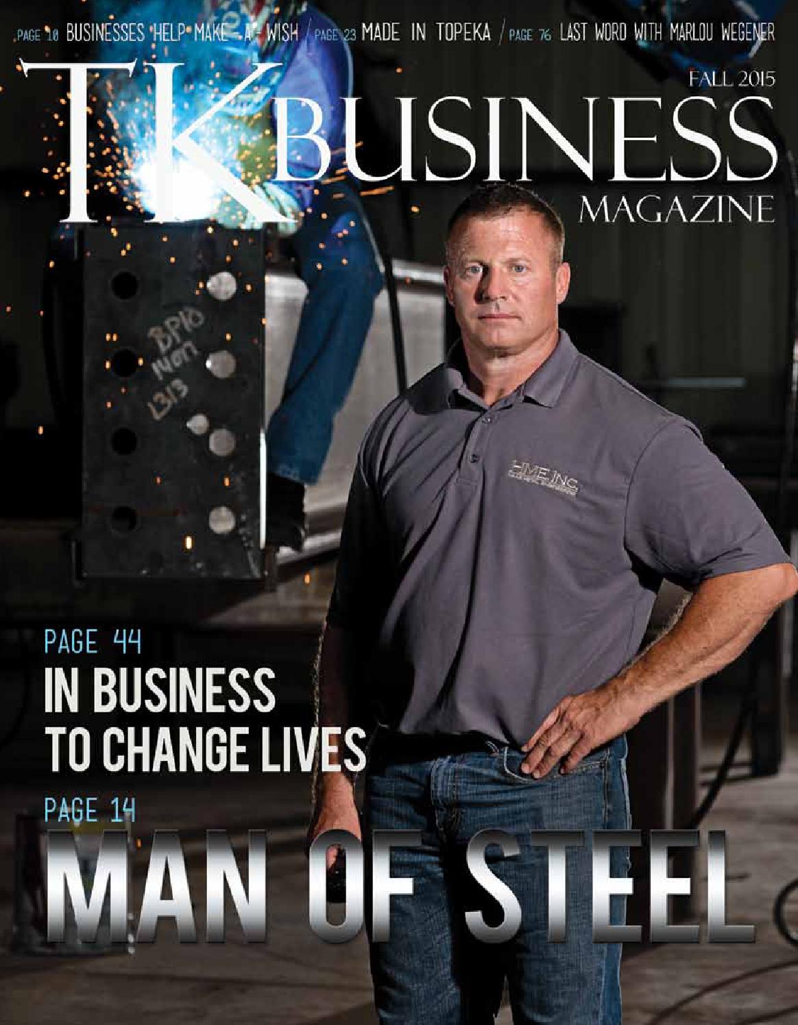 Tk Business Magazine Fall 2015 By E2 Communications And Publishing Issuu