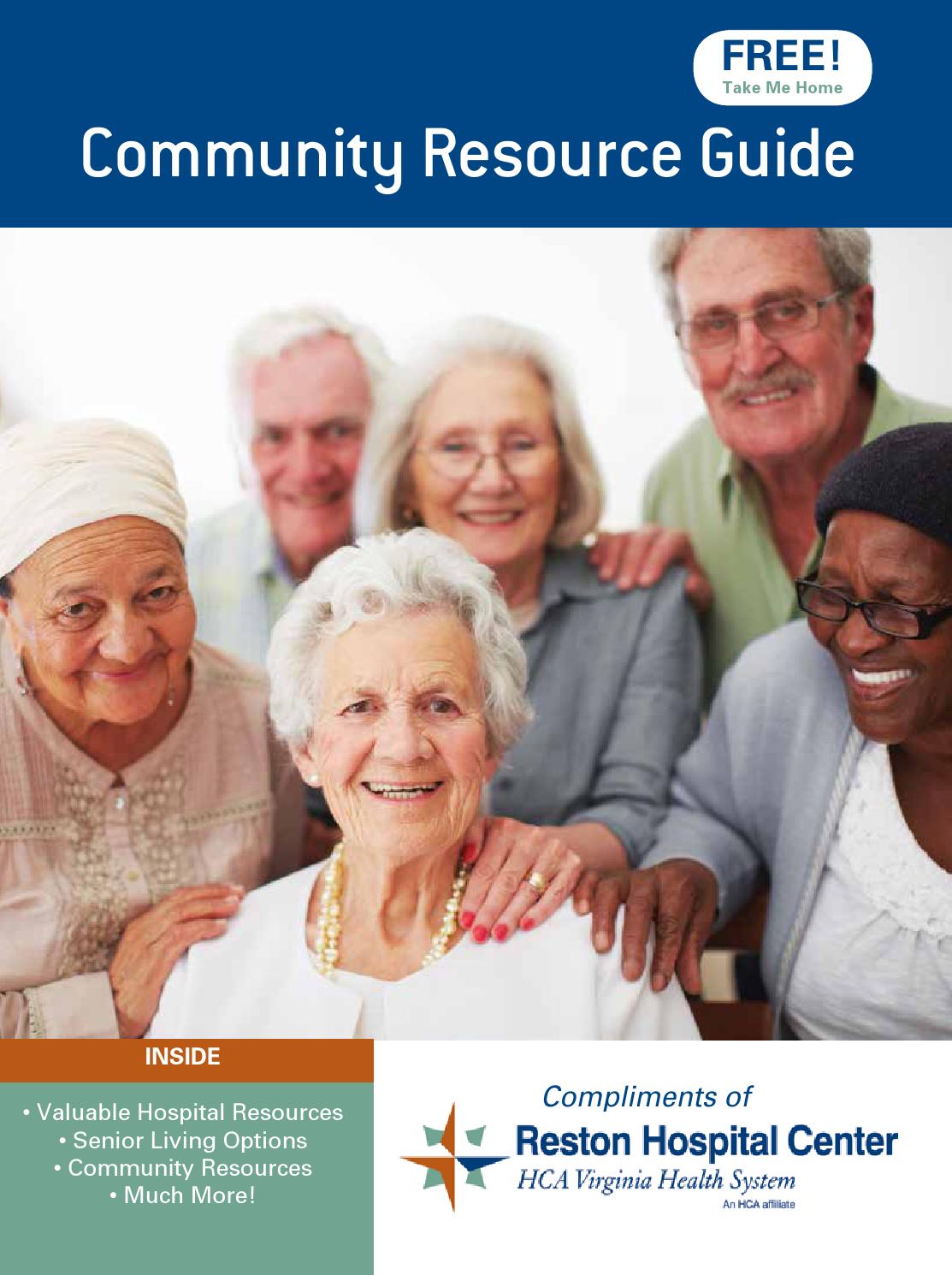 Reston Hospital Center Community Resource Guide 2015 by Positive Aging ...