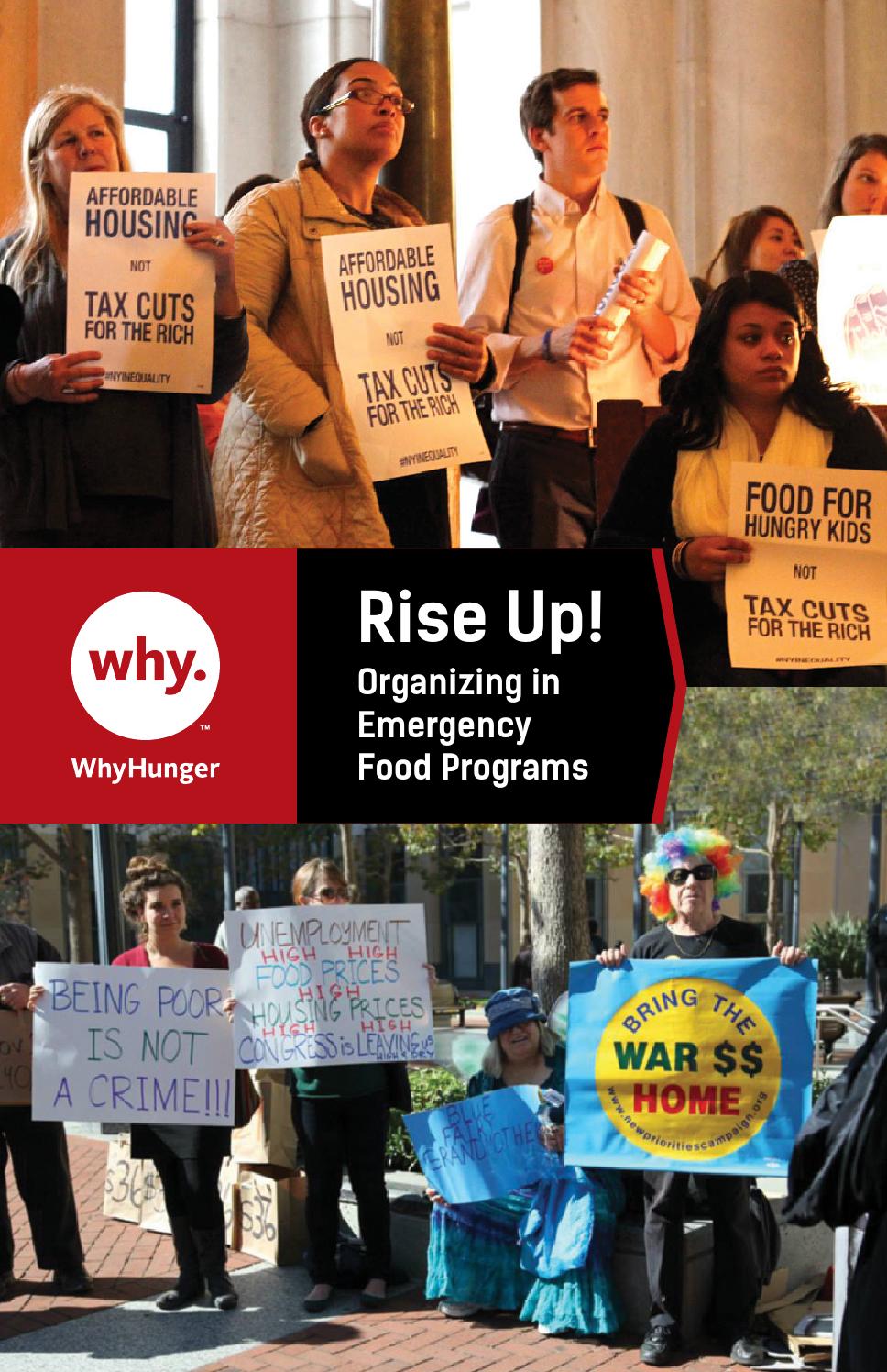 Rise Up! Organizing in Emergency Food Programs by WhyHunger - Issuu