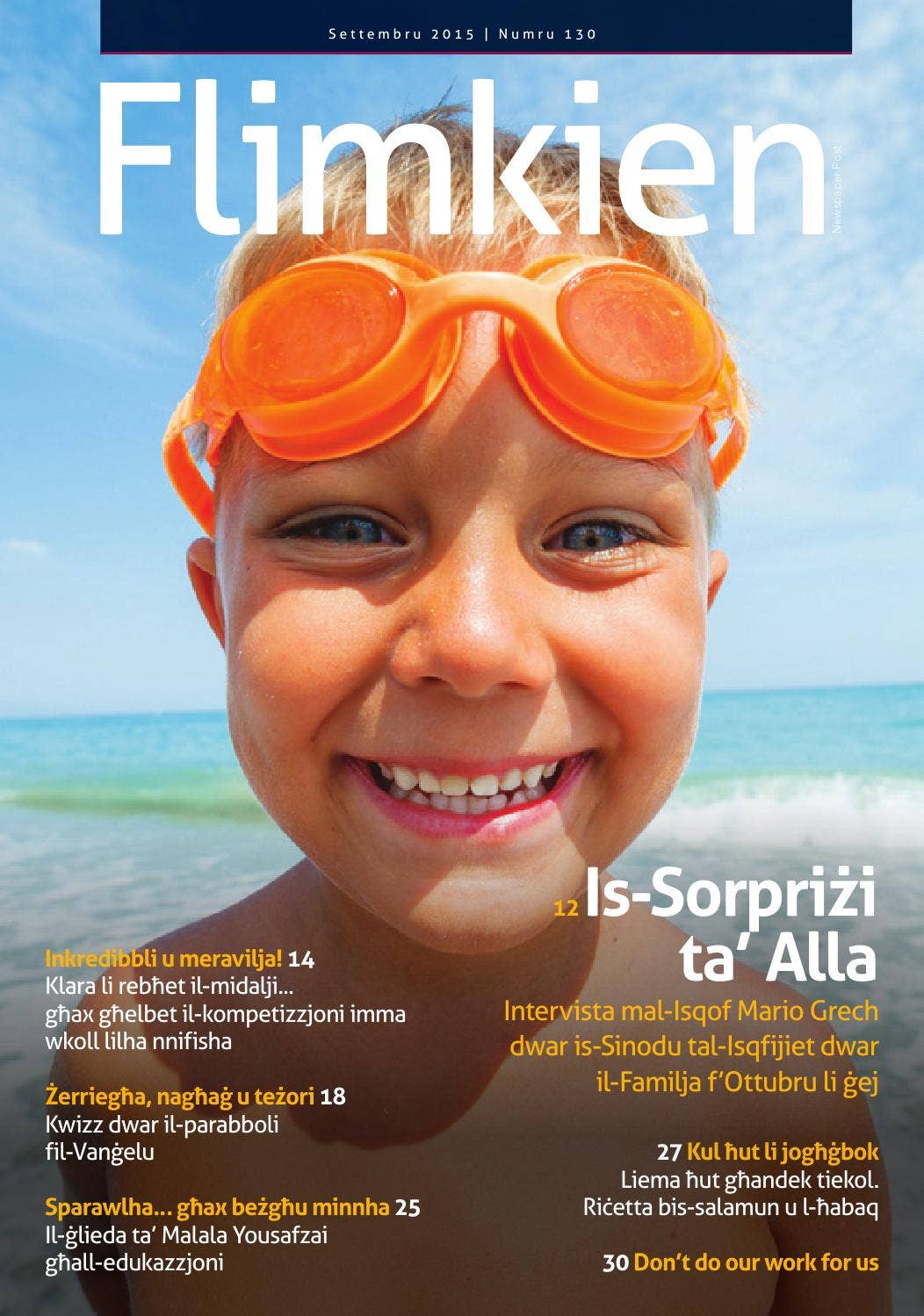 Flimkien Settembru 2015 by Archdiocese of Malta - Issuu