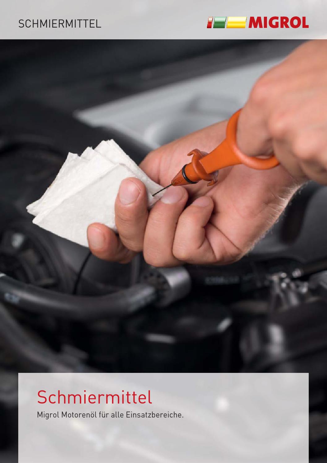 Broschüre Migrol Schmiermittel by Migrol - Issuu