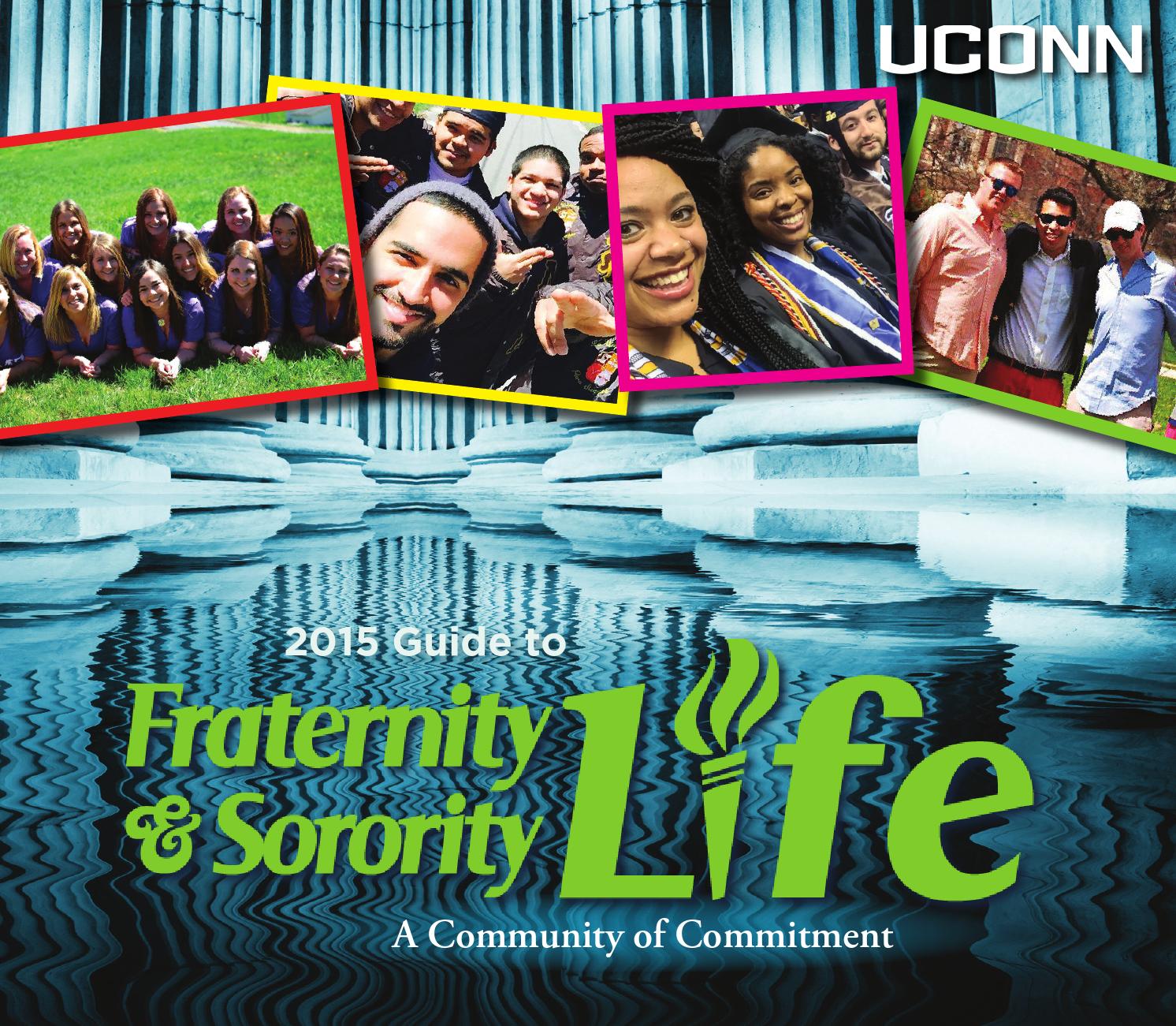 UConn Guide to Fraternity & Sorority Life 2015 by UConn | Center for ...
