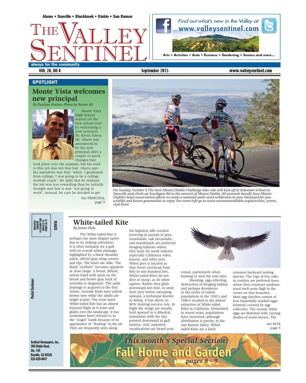 The Valley Sentinel_Sept 2015 by Sentinel Newspapers - Issuu