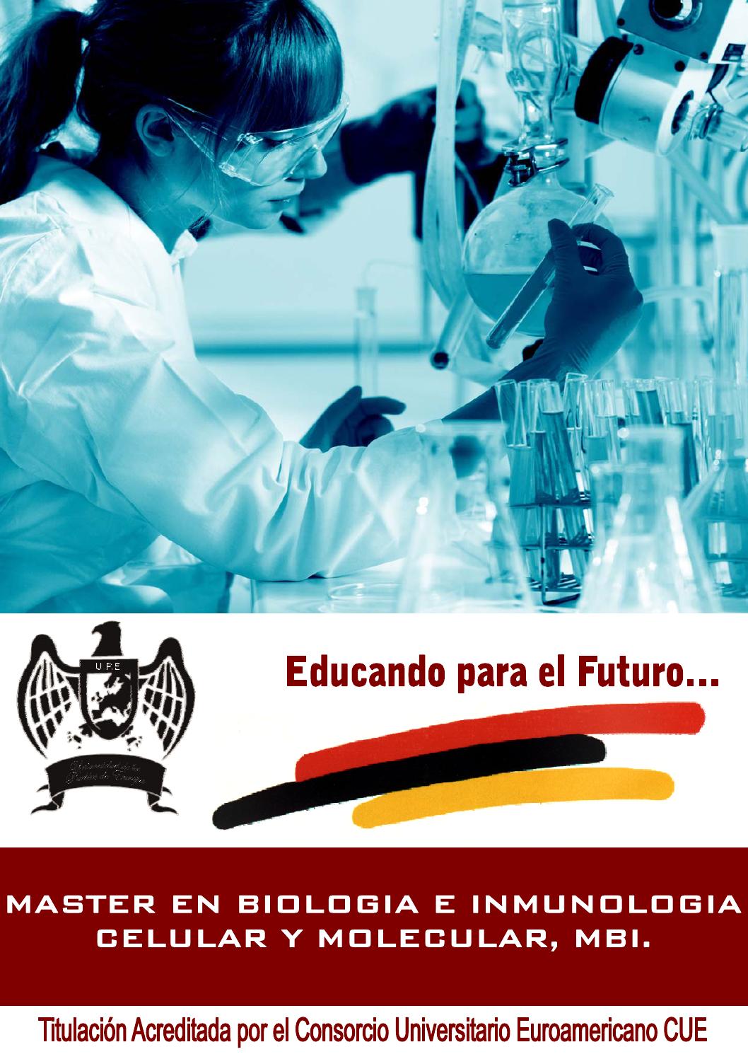 Máster en Biología e Inmunología Celular y Molecular, MBI by U.P.E ...