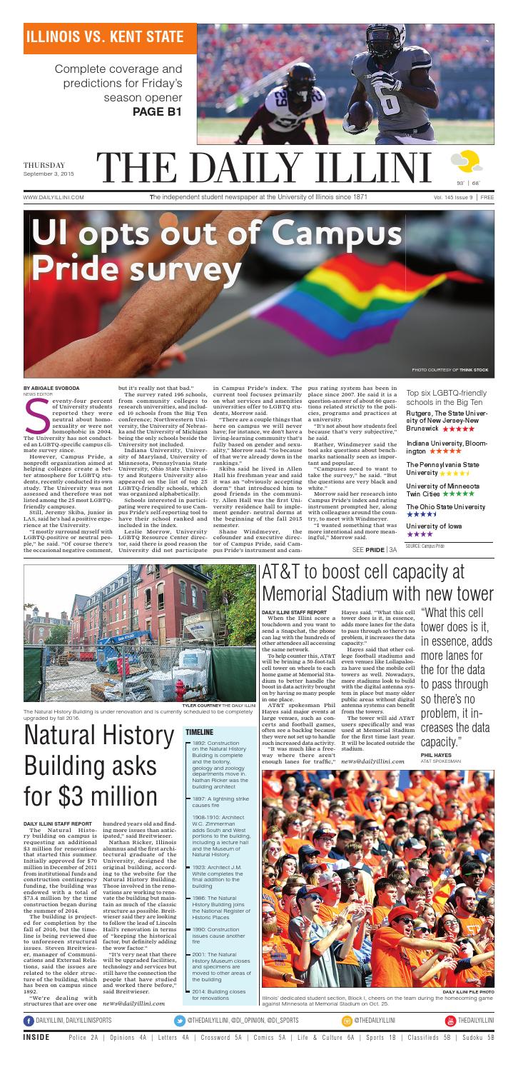 The Daily Illini: Volume 145 Issue 9 by The Daily Illini - Issuu