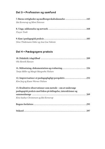 Pædagogens grundfaglighed by Dafolo - Issuu