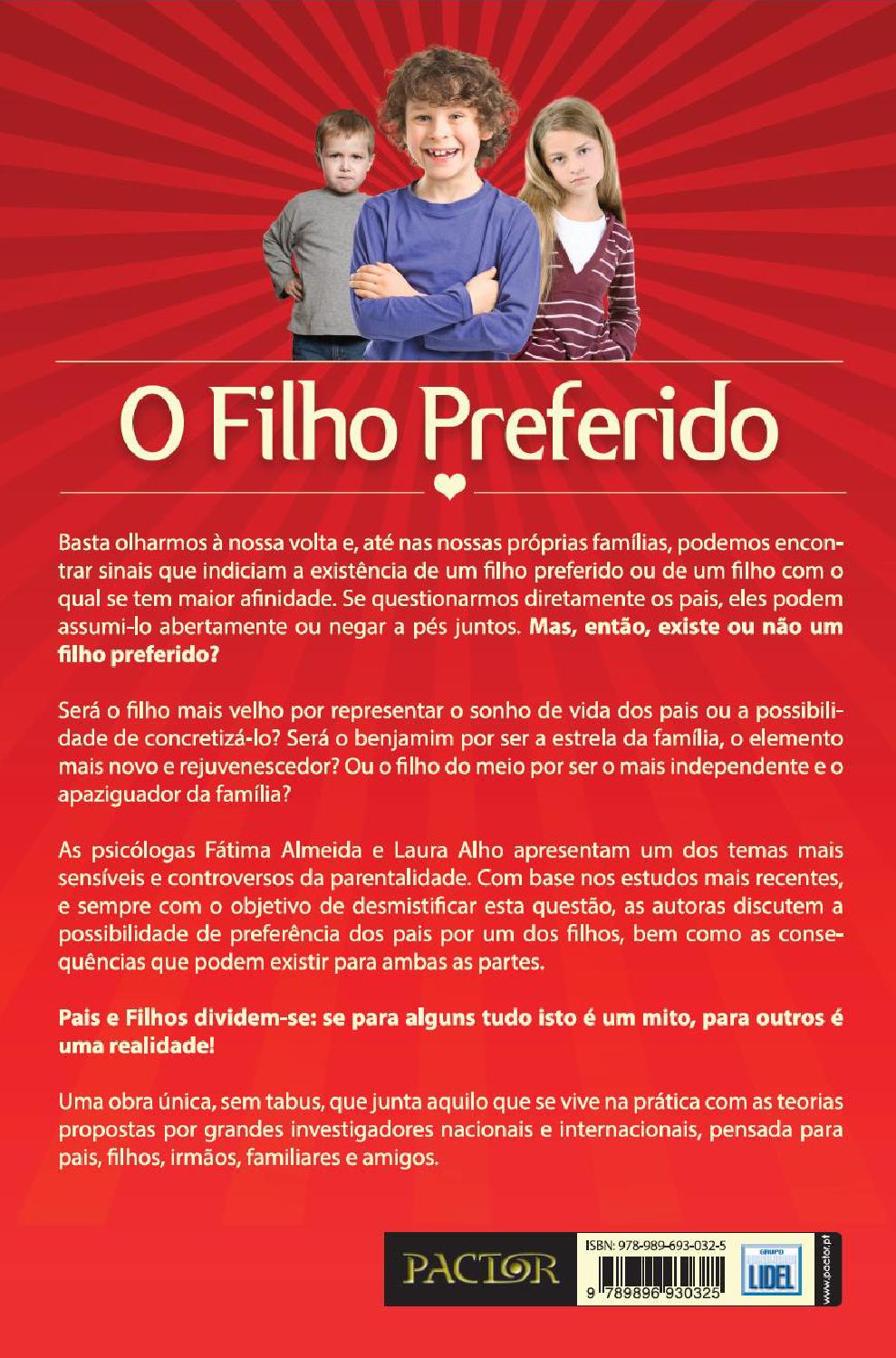 O Filho Preferido by Grupo Lidel - Issuu