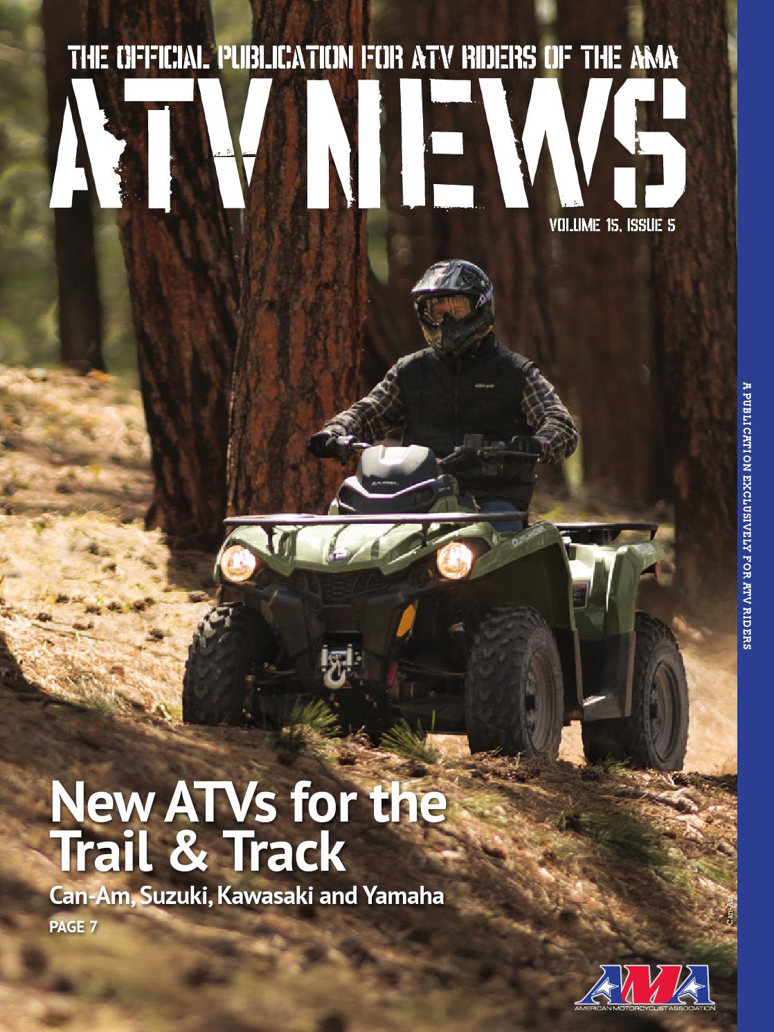ATV News September/October 2015 by American Motorcyclist Association ...