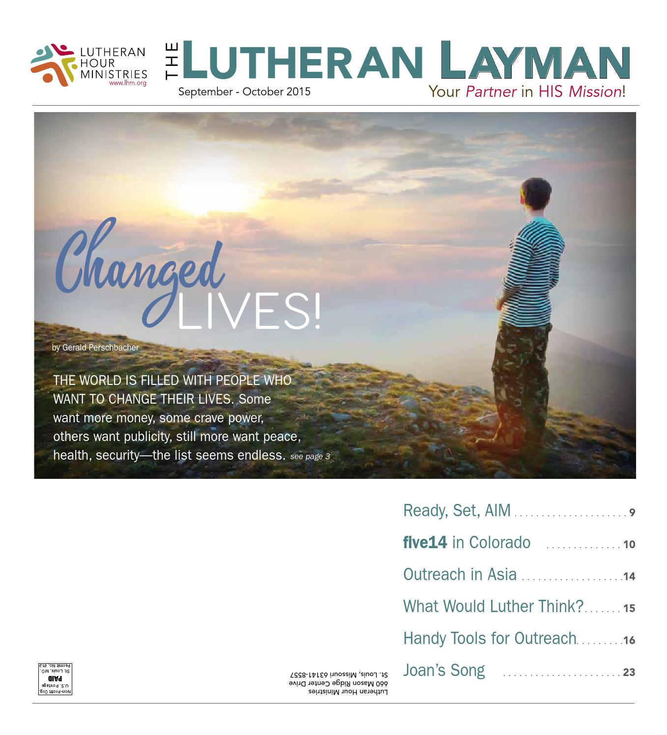 The Lutheran Layman by Lutheran Hour Ministries - Issuu
