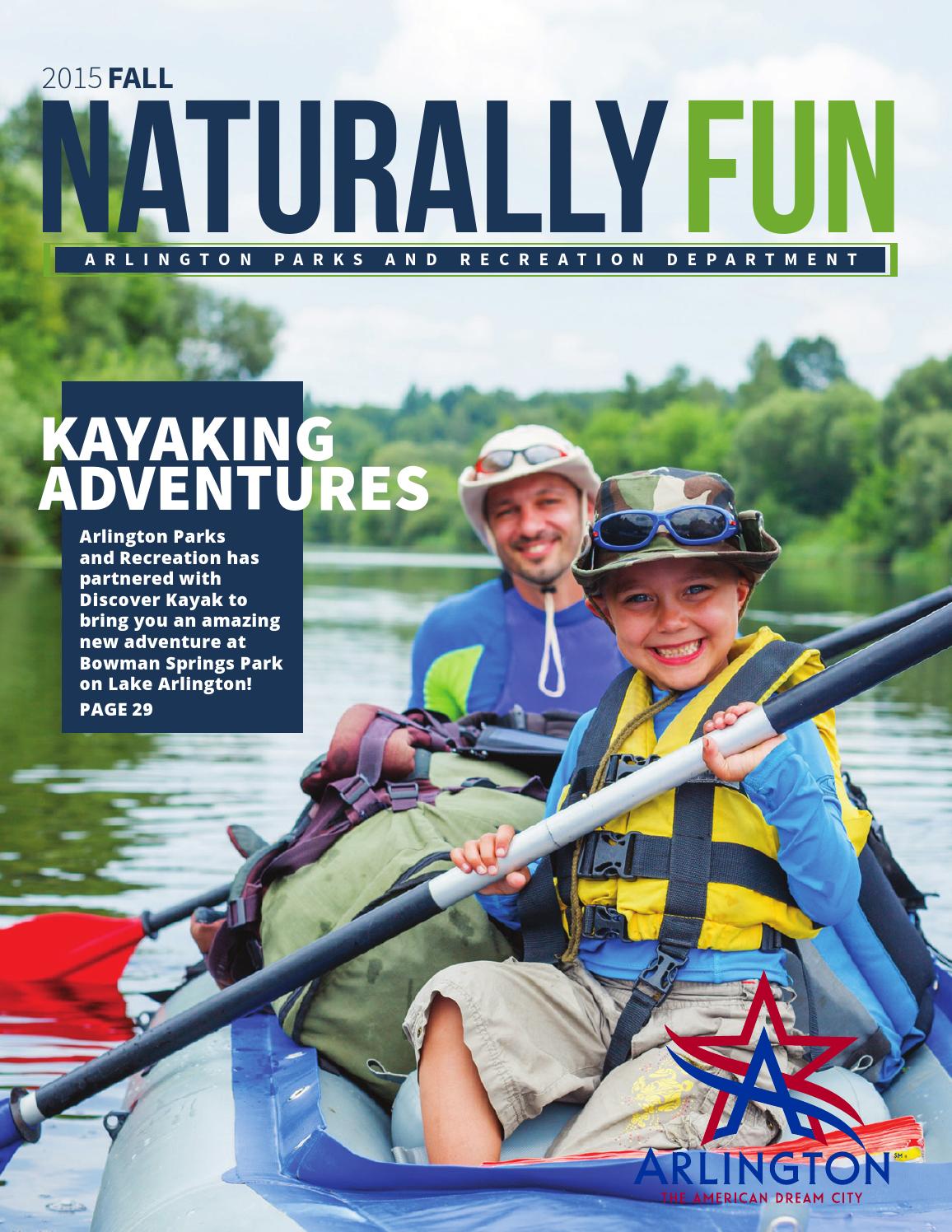 Naturally Fun Magazine | Fall 2015 by Arlington Parks and Recreation ...
