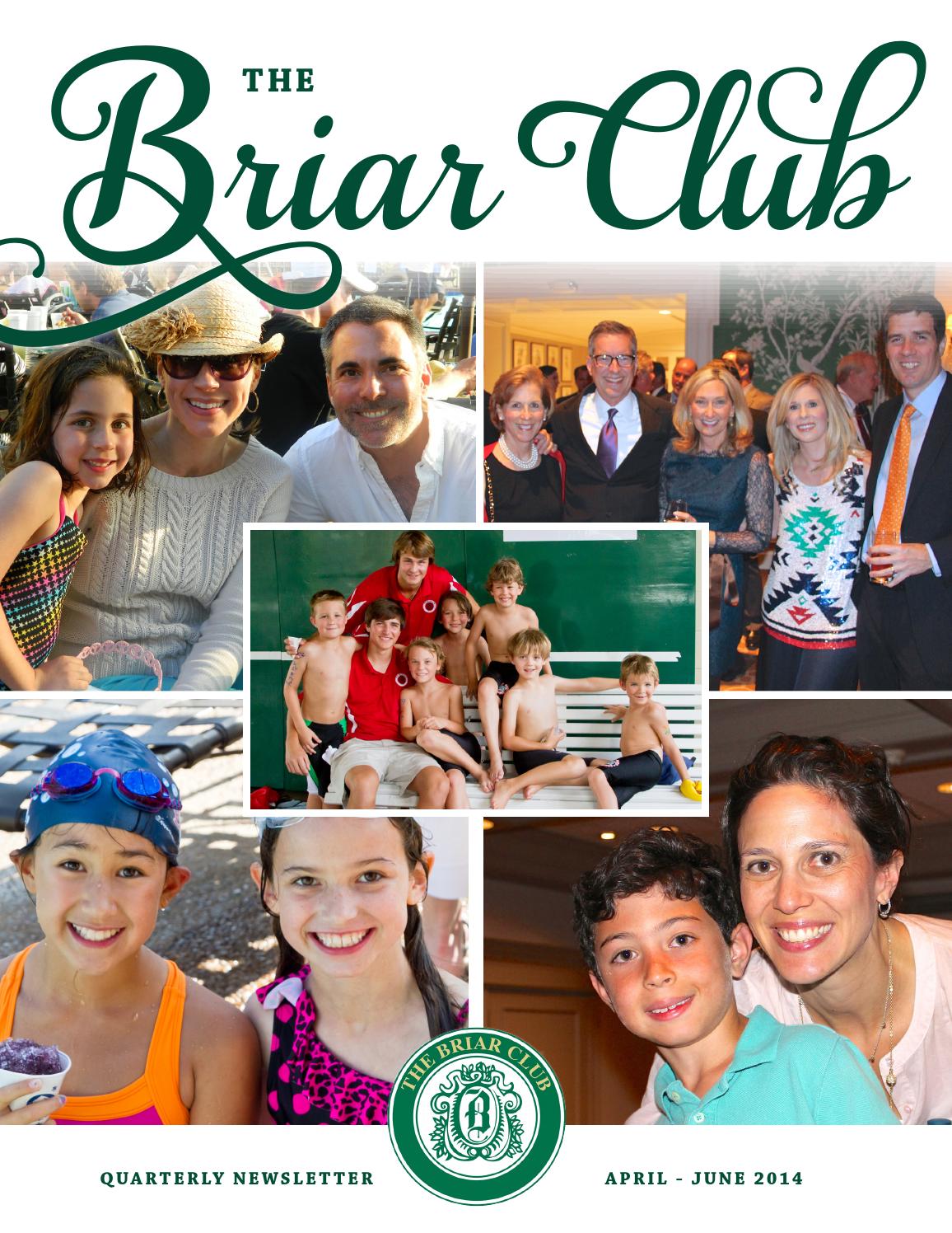 The Briar Club Newsletter: April-June 2014 by The Briar Club - Issuu