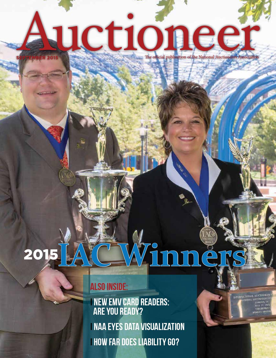 Auctioneer Magazine - September 2015 by National Auction Association ...