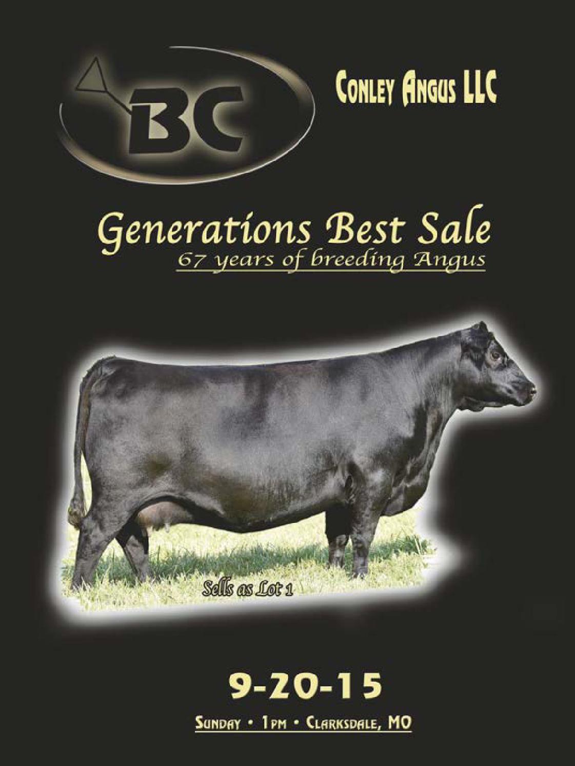 Conley Angus 2015 Generations Best Sale by Monti West Design - Issuu