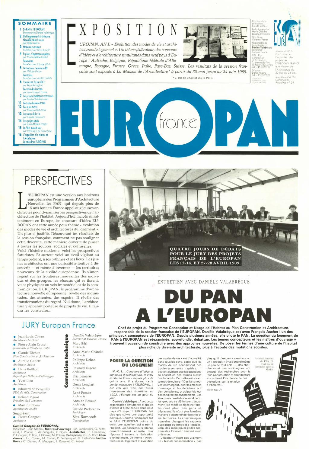 Journal Europan France, 1 by Europan France - Issuu