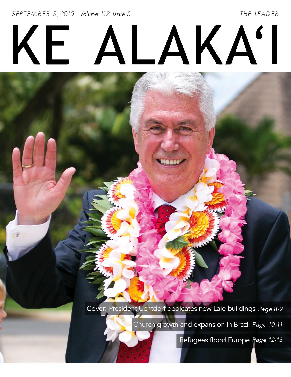 Ke Alaka'i - Sept. 3, 2015 Issue by Ke Alaka'i News - Issuu