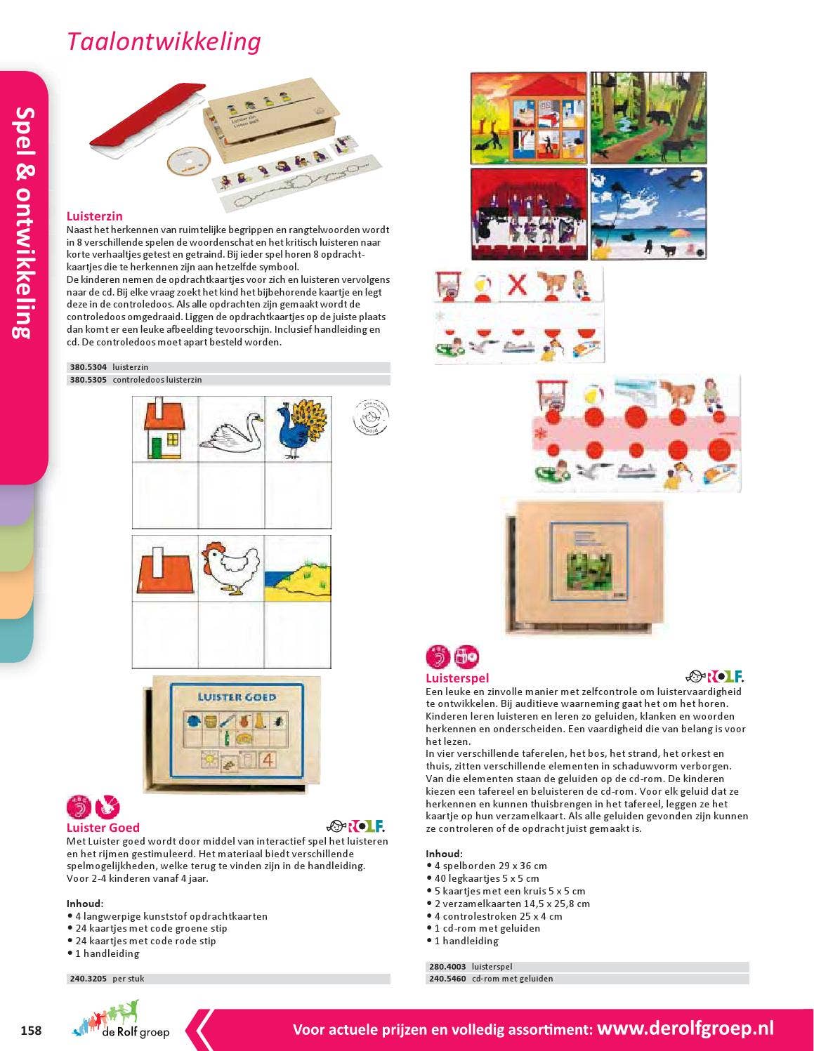 de Rolf groep catalogus kinderopvang - spel & ontwikkeling by de Rolf ...