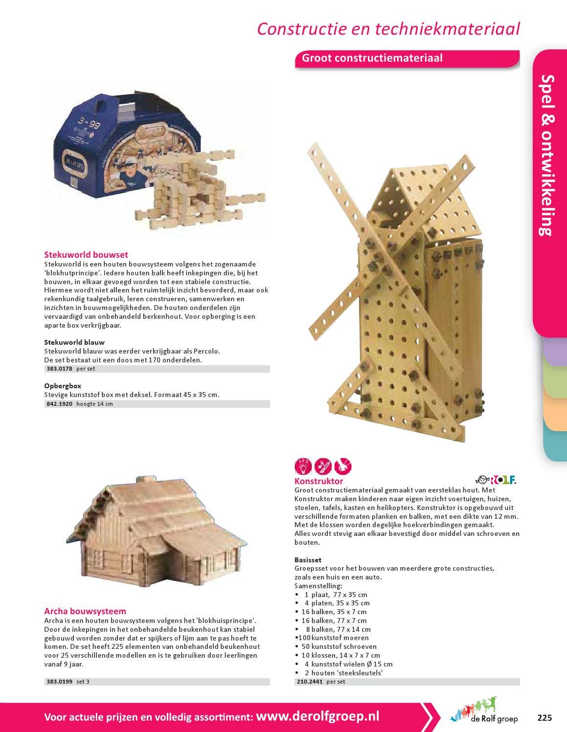de Rolf groep catalogus kinderopvang - spel & ontwikkeling by de Rolf ...