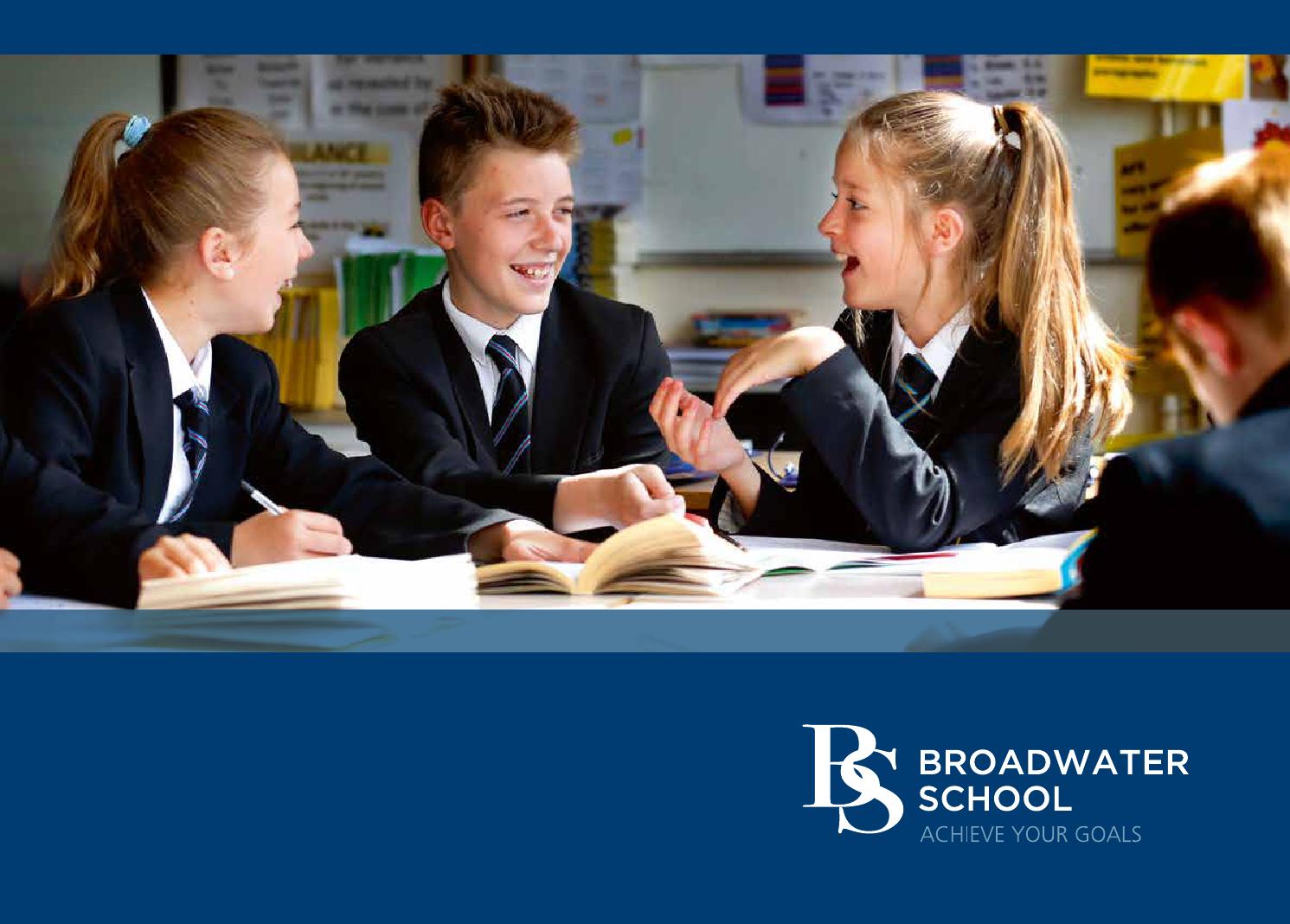 Broadwater School Prospectus by Cleverbox UK Ltd - Issuu