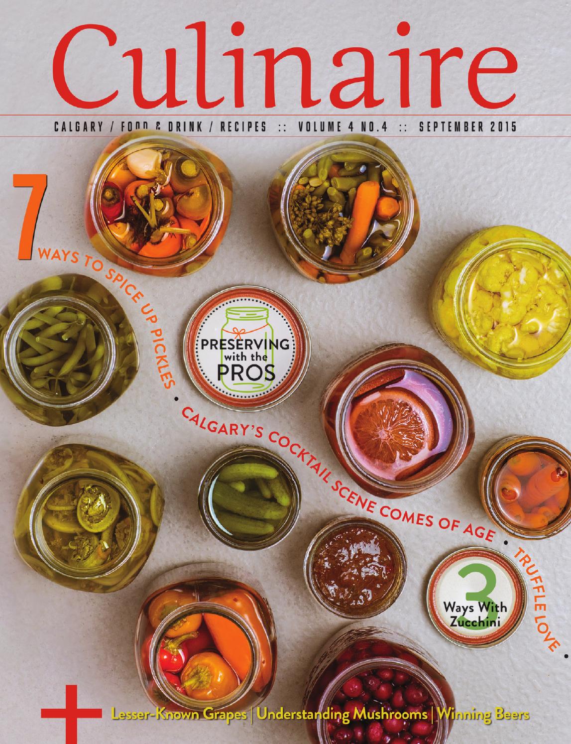 Culinaire 4:4 (september 2015) by Culinaire Magazine - Issuu