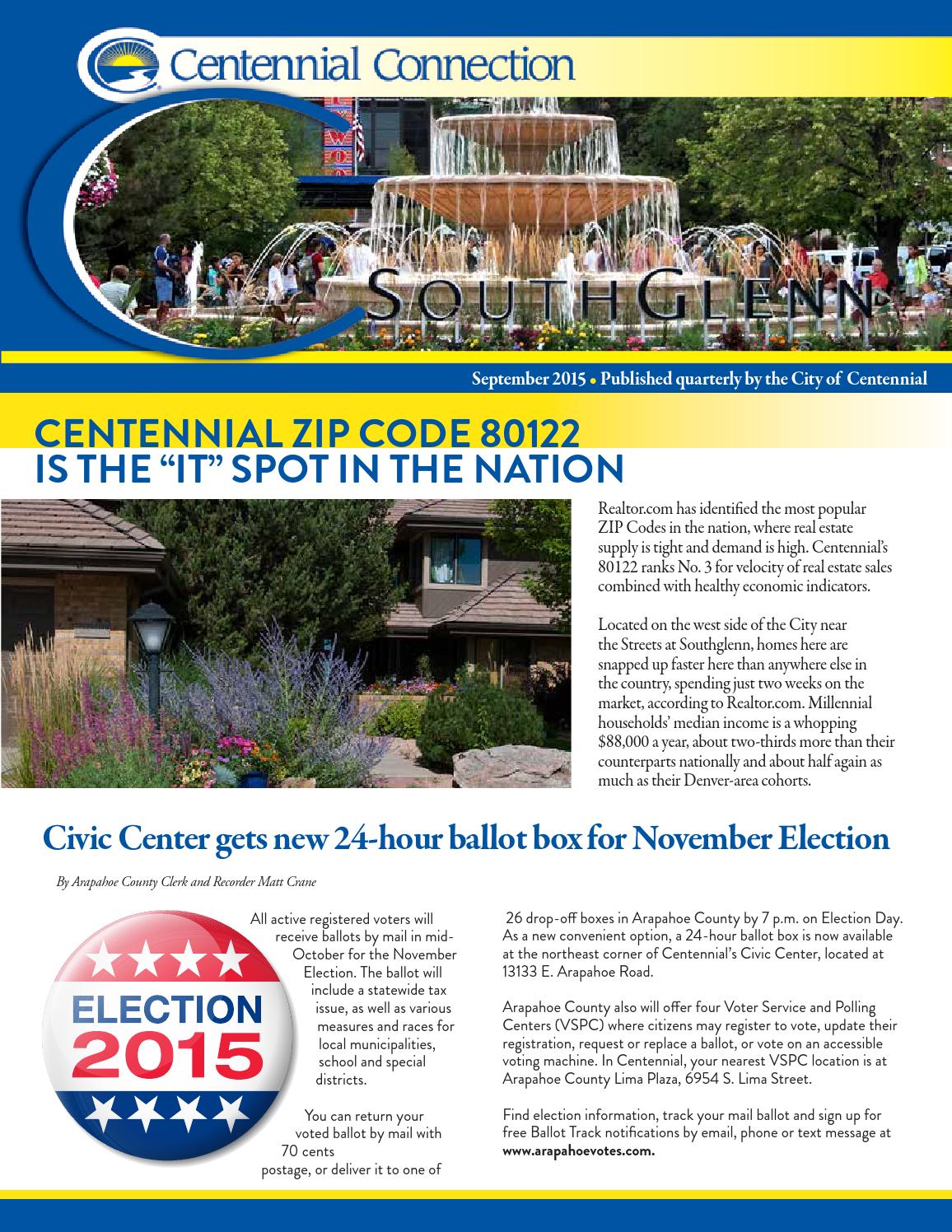 Centennial Connection Newsletter_September 2015 by CentennialGov - Issuu