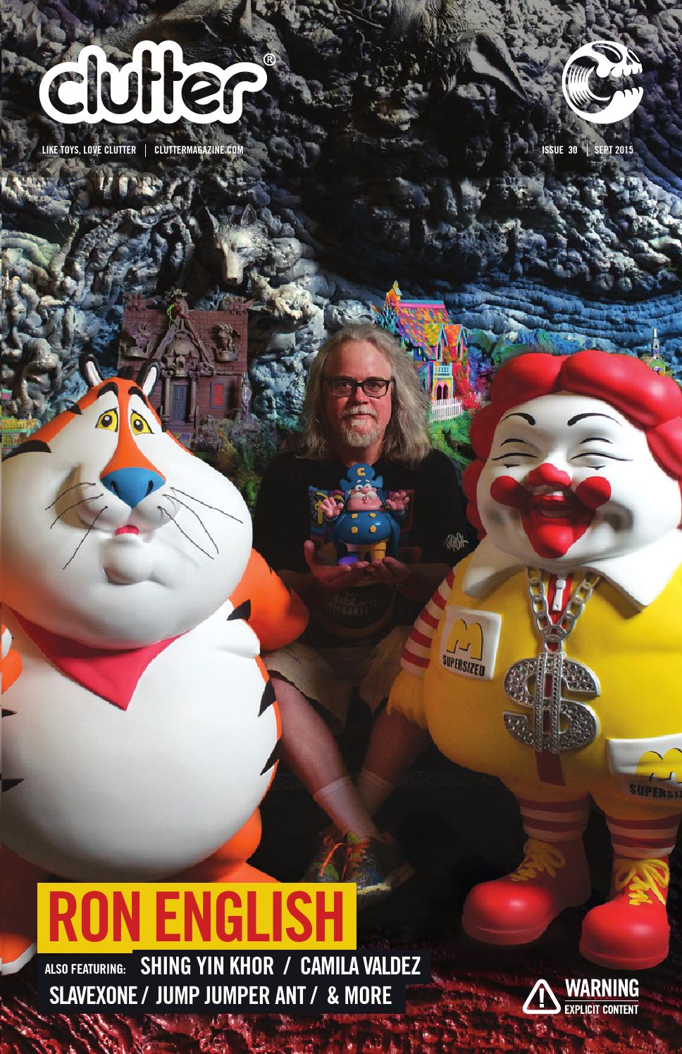 Clutter Magazine Issue 30 - Ron English by Clutter Magazine - Issuu