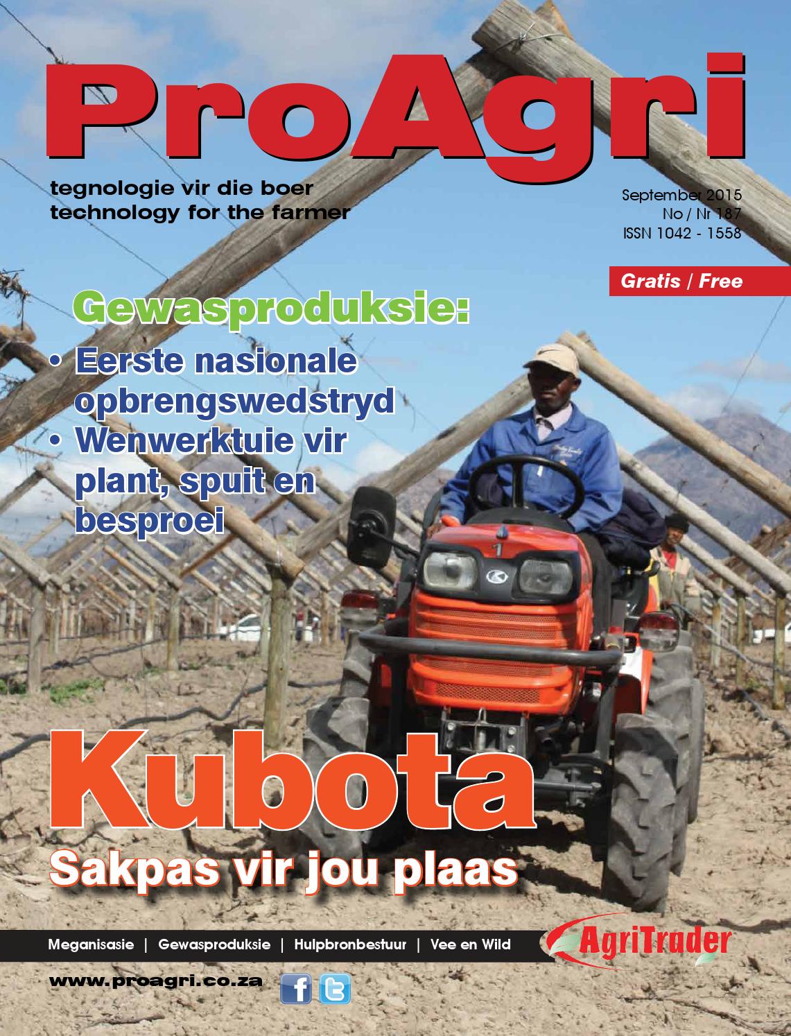 ProAgri 187 September 2015 by ProAgri - Issuu
