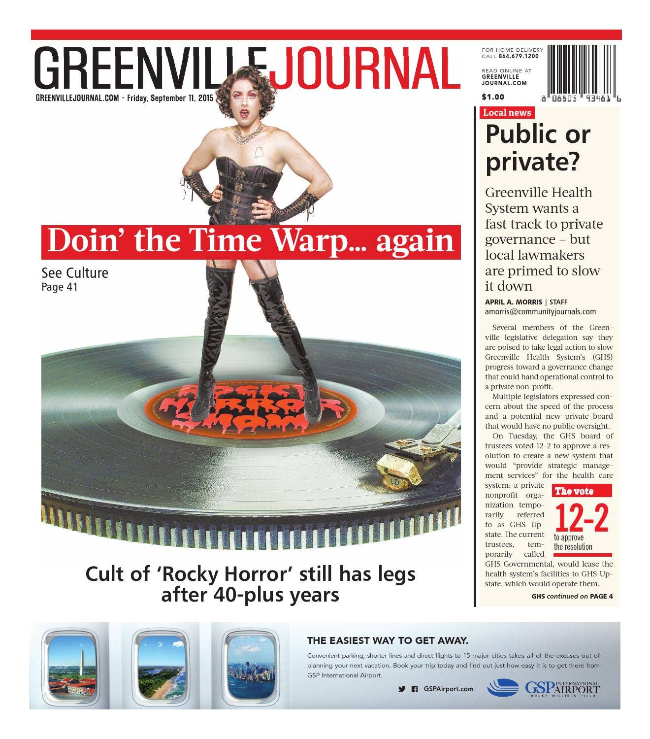 September 11, 2015 Greenville Journal by Community Journals - Issuu