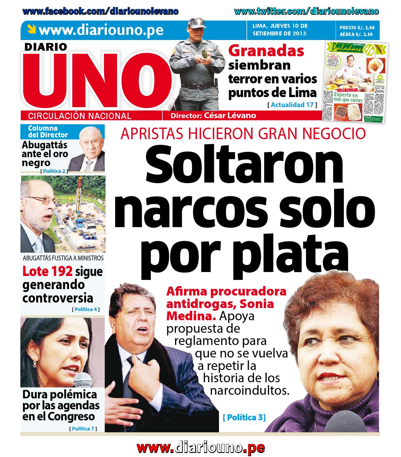 Diario UNO - 10 Setiembre 2015 by Diario UNO - Issuu