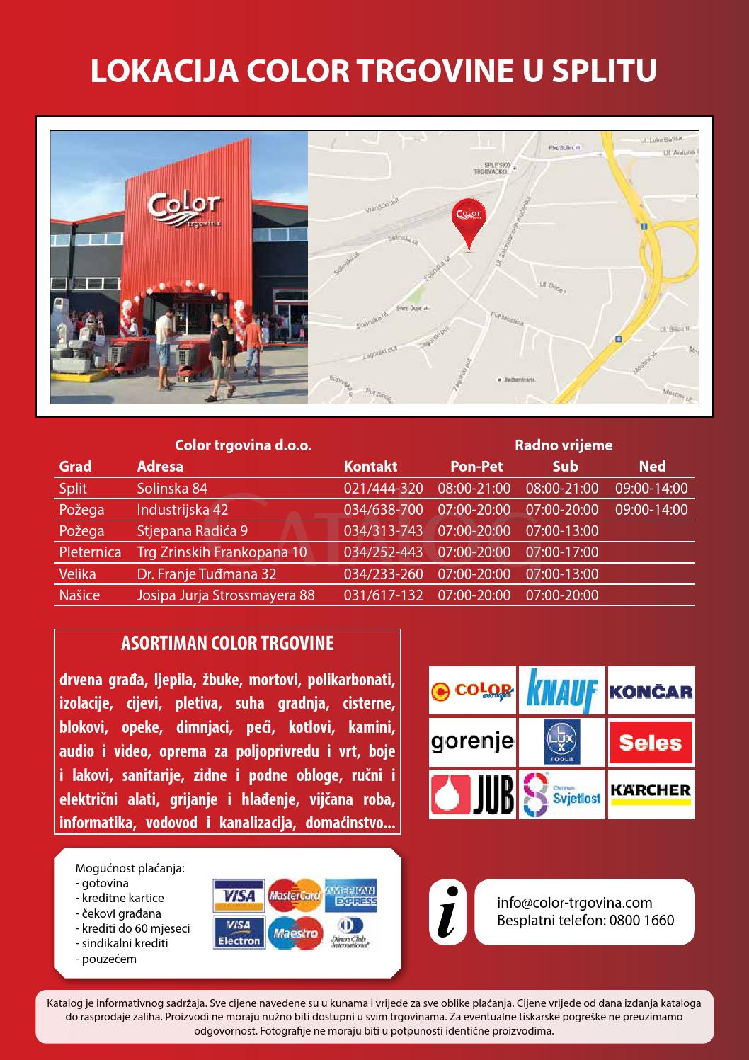 Color Trgovina katalog 17.08.-15.09.2015. by Catalog.hr - Issuu