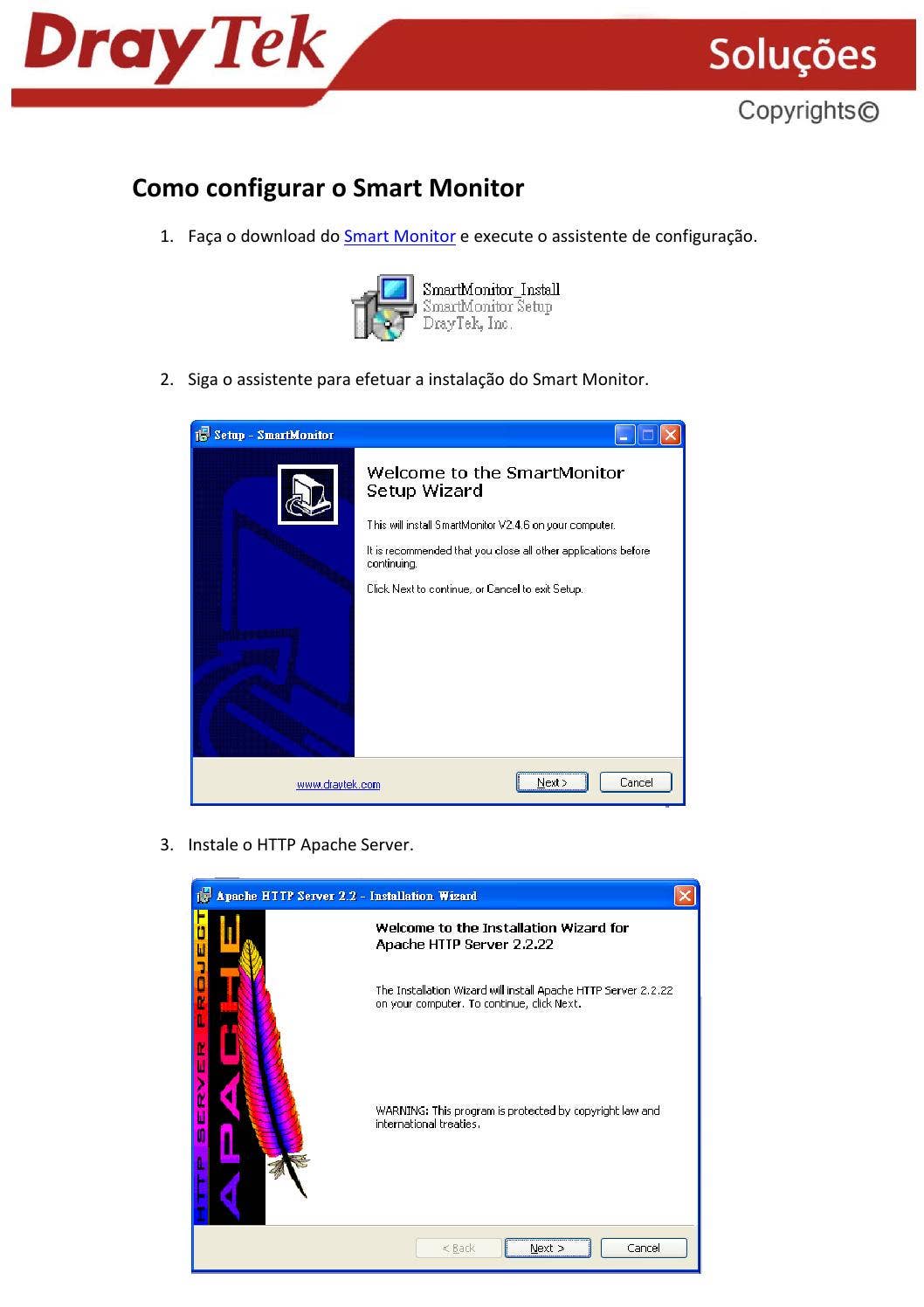 Como configurar o Smart Monitor? by Draytek Brasil - Issuu