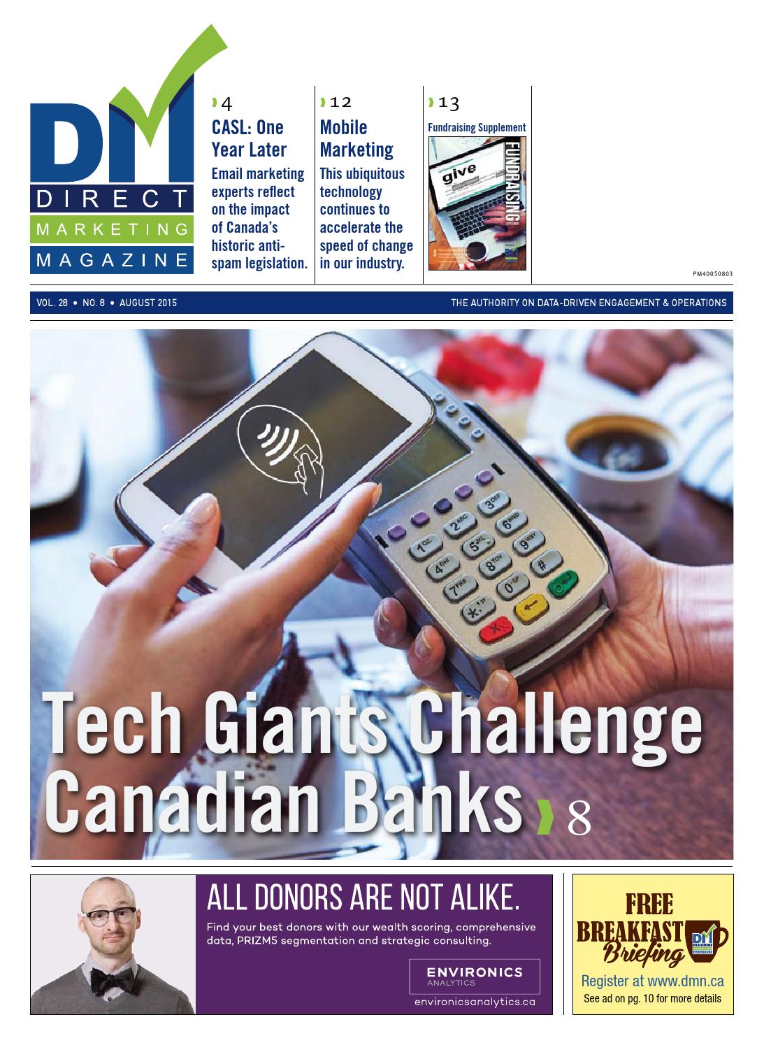 Direct Marketing Magazine August 2015 by Lloydmedia Inc - Issuu