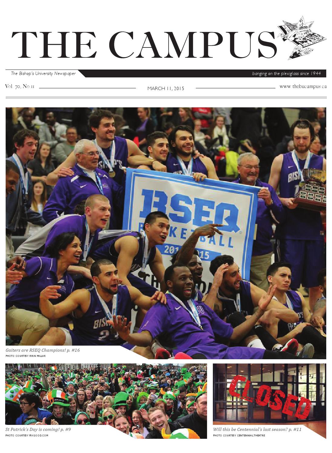 The Campus March 11, 2015 by The Campus Newspaper - Issuu