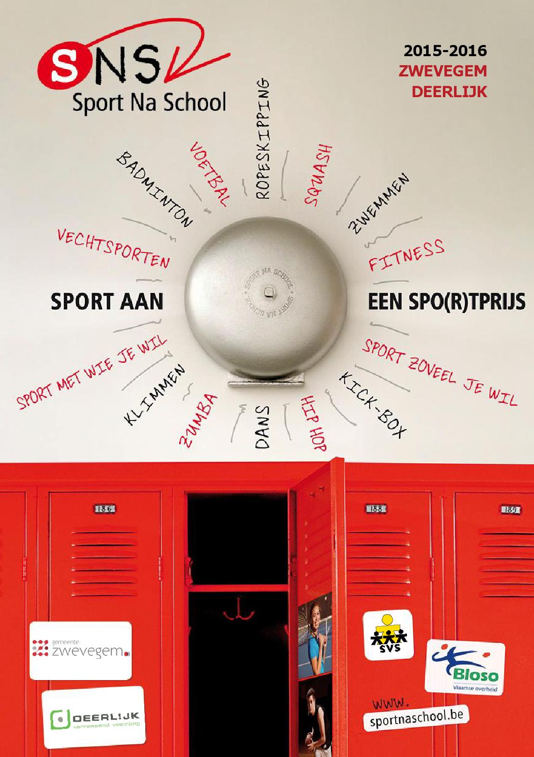 Brochure SNS 2015-2016 by Stadsbestuur Waregem - Issuu