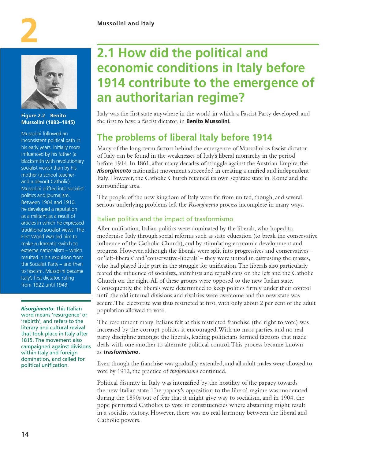 Preview History for the IB Diploma Paper 2: Authoritarian States (20th ...