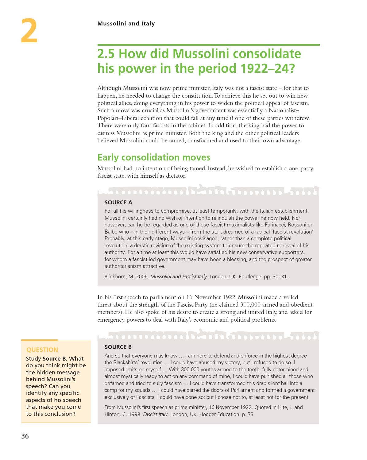 Preview History for the IB Diploma Paper 2: Authoritarian States (20th ...
