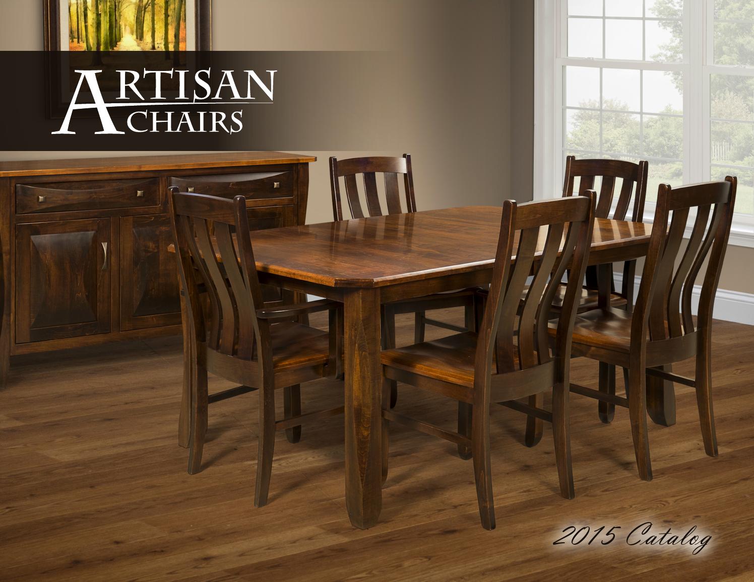 2015 Artisan Chairs Catalog / Dining Room Chairs & Bar Stools / E & G ...