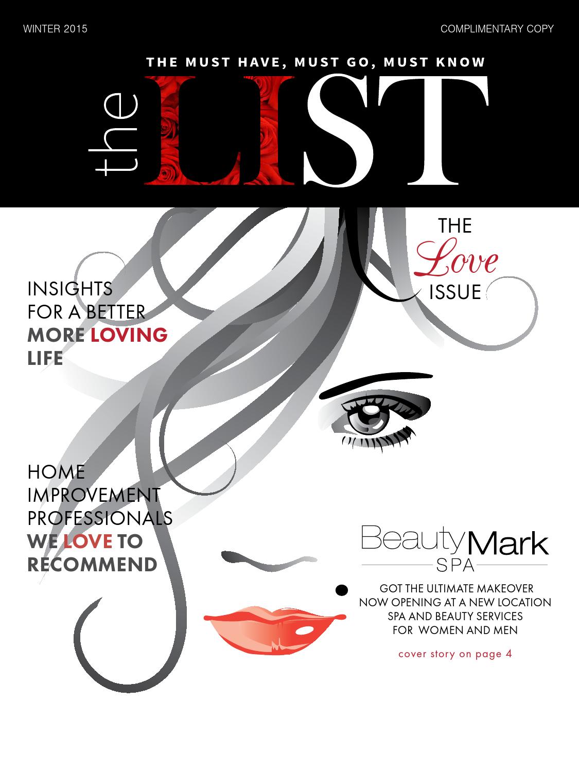 The Love Issue by The List Magazine - Issuu