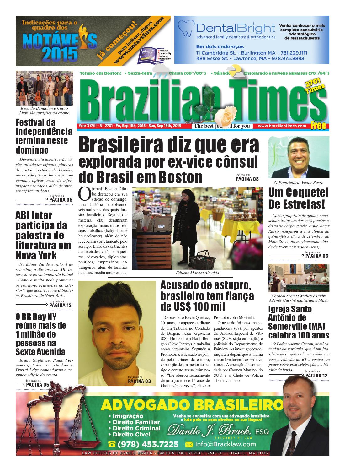 Ma 2701 by The Brazilian Times Newspaper - Issuu