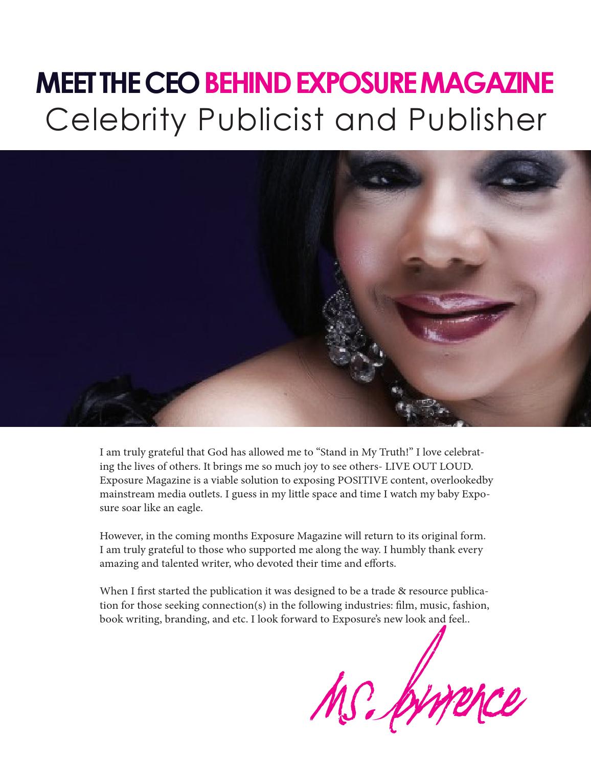 EXPOSURE MAGAZINE SEPTEMBER 2015 by EXPOSURE MAGAZINE - Issuu