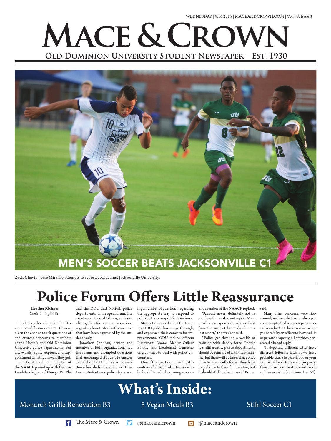 September 16th by Mace and Crown - Issuu