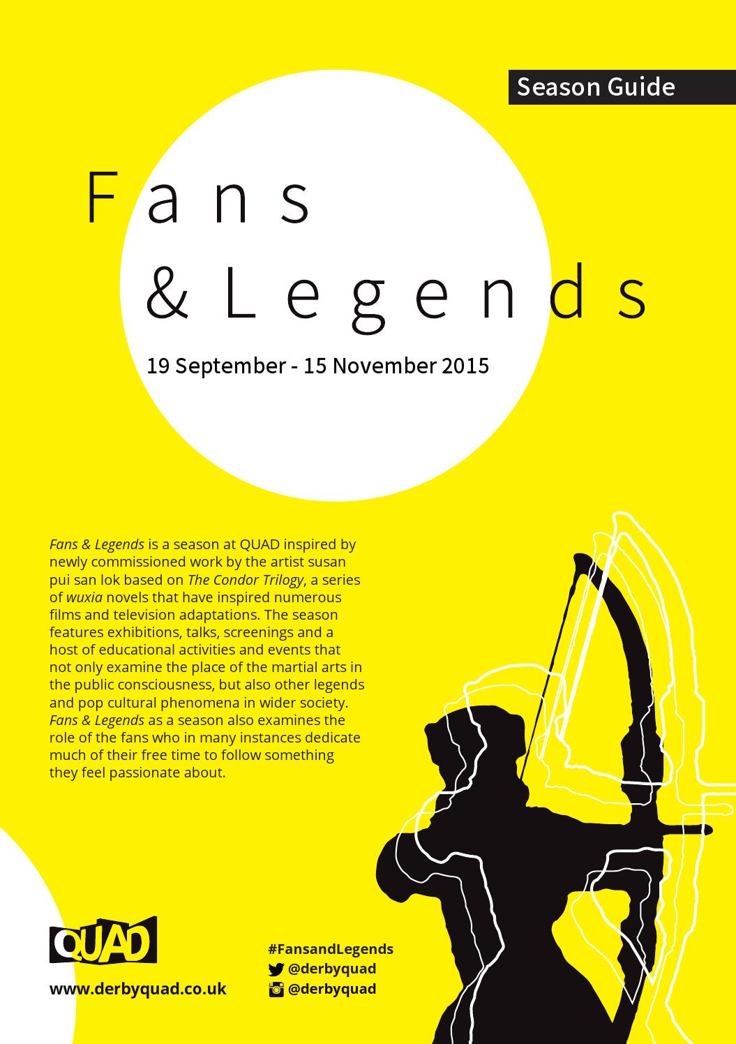 Fans & Legends at QUAD Season Guide by QUAD - Issuu
