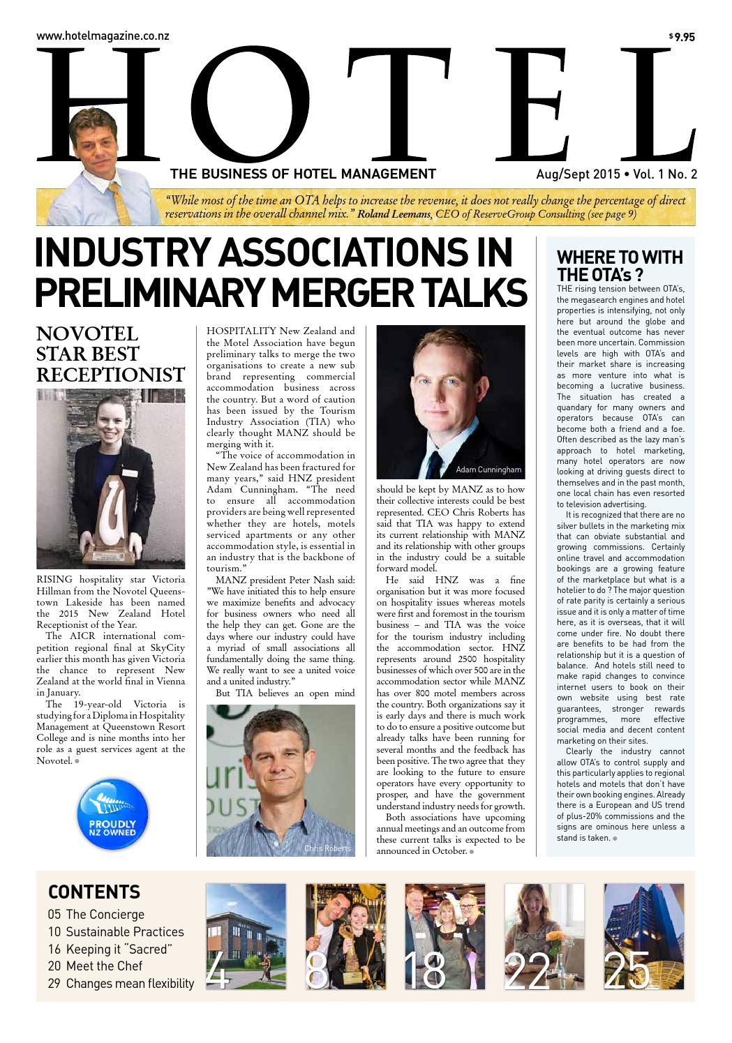 Hotel Magazine // August 2015 by Review Publishing Ltd - Issuu