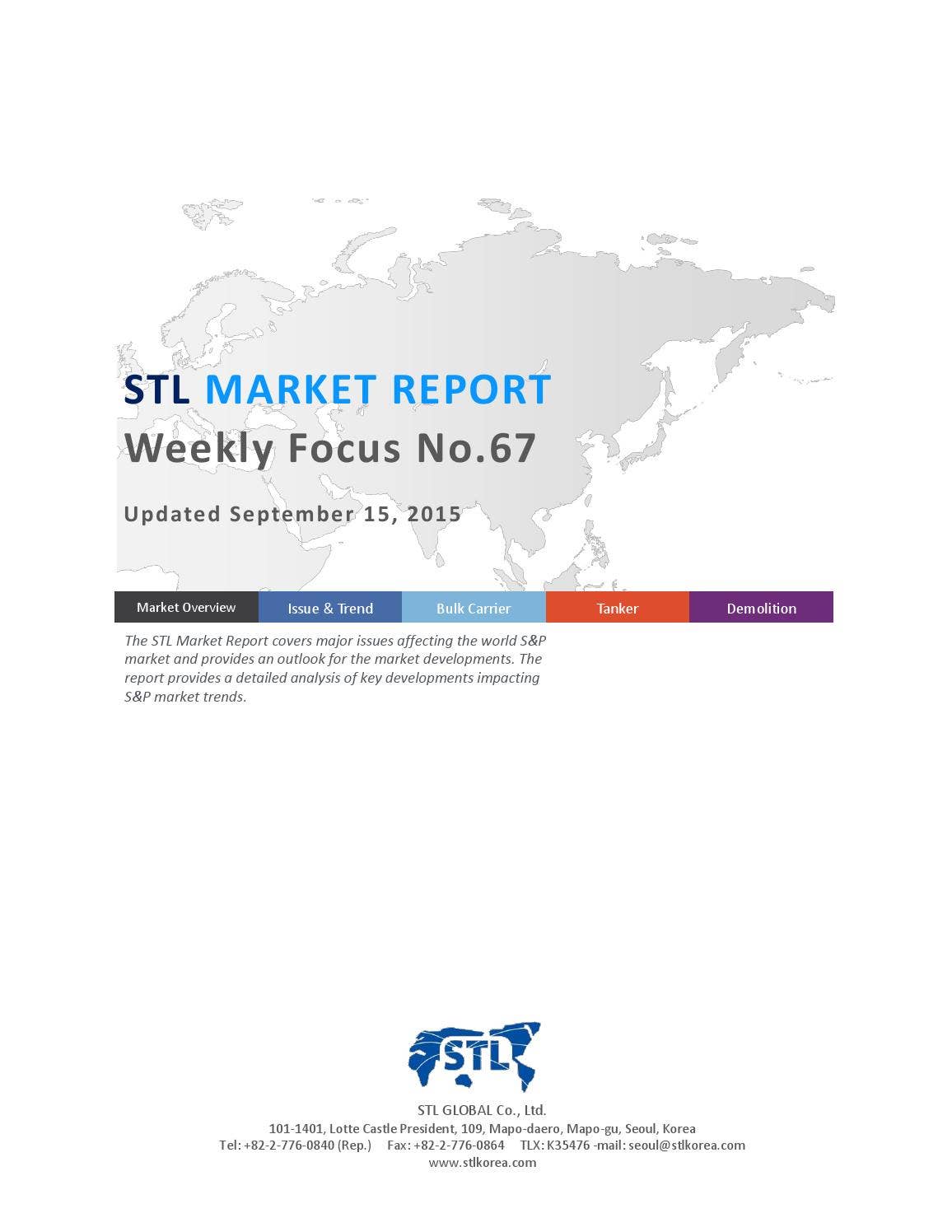 [no 67] stl global weekly market report updated 150915 by STL GLOBAL ...