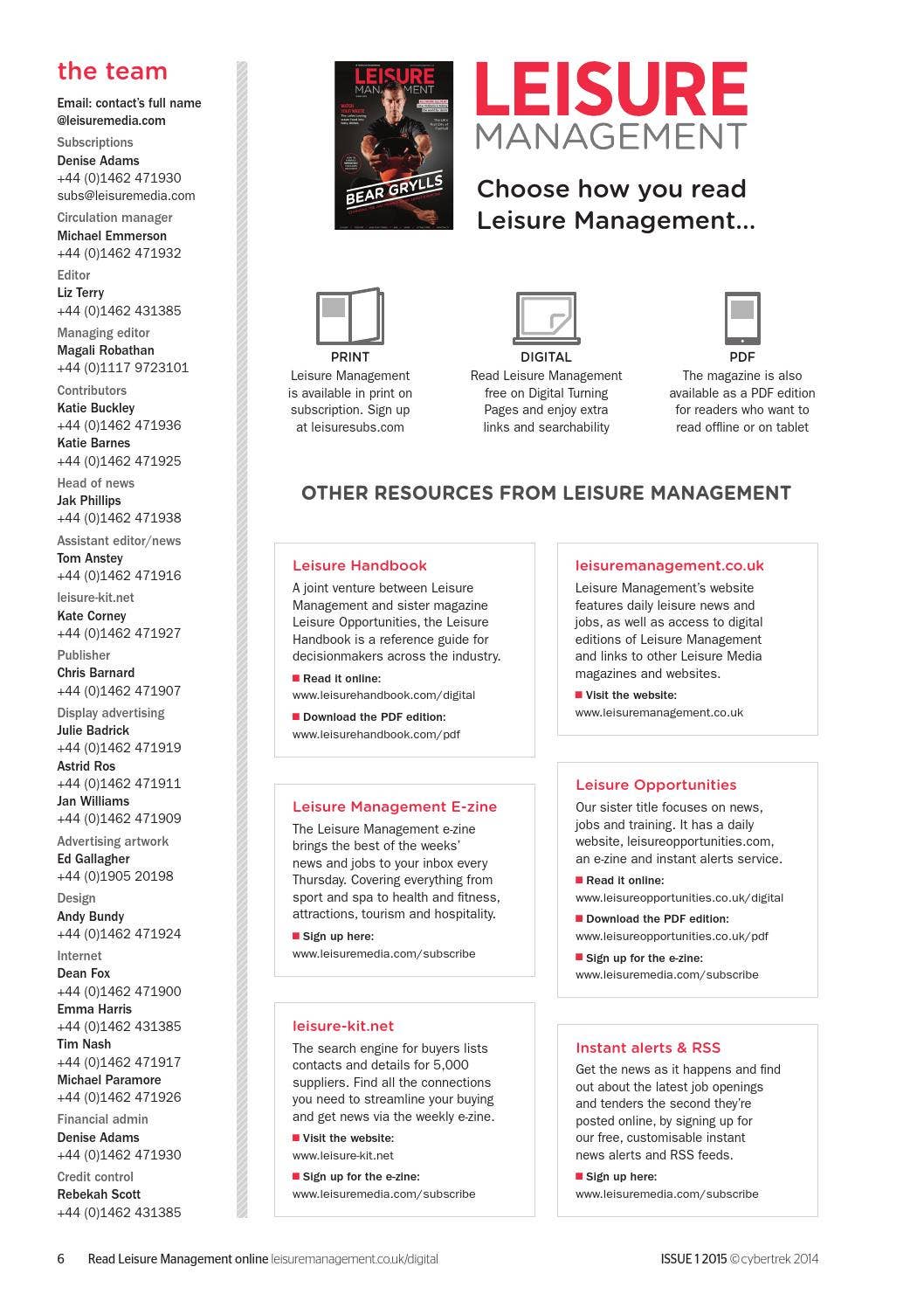 Leisure Management 2015 edition by Leisure Media - Issuu